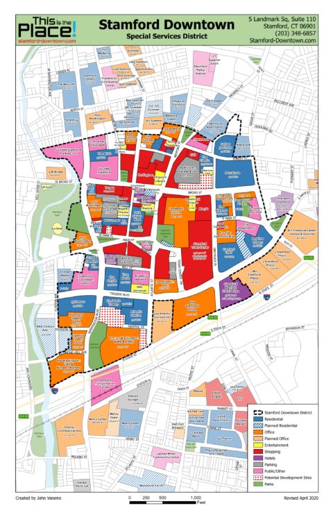 District Map - Stamford Downtown